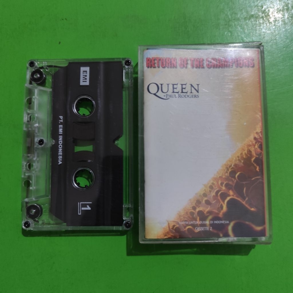 QUEEN Rrturn Of The Champions Cassette Two | Shopee Malaysia