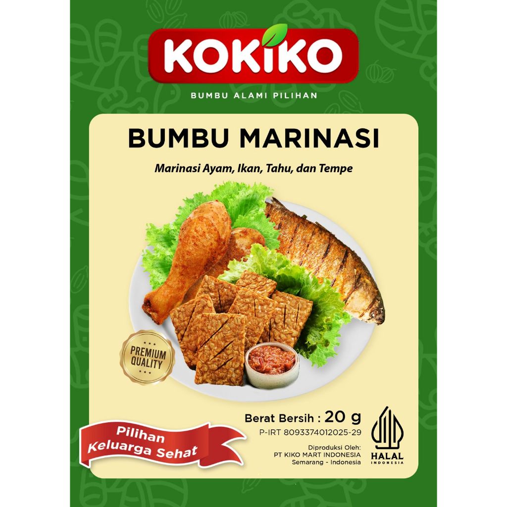 KOKIKO Marinated 20 Gram Sachet Packaging | Shopee Malaysia