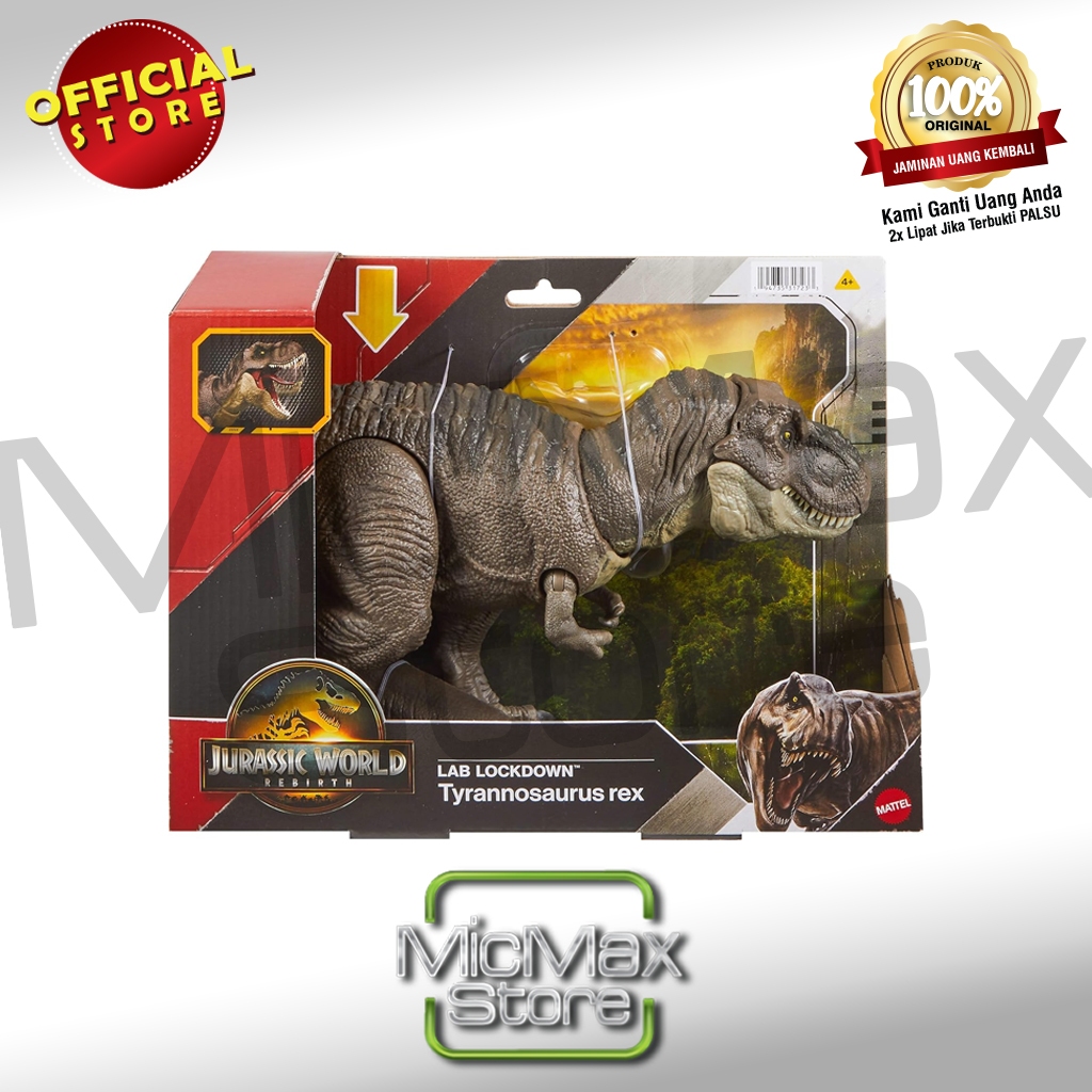 Jurassic World MOVIE Rebirth LAB LOCKDOWN Tyrannosaurus Rex TREX T REX ...