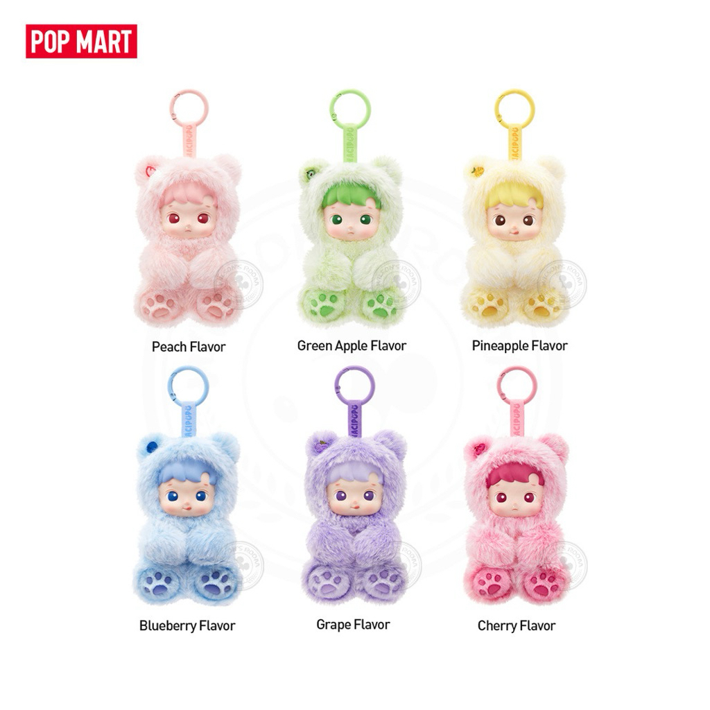 GANTUNGAN [ORIGINAL] POP MART Hacipupu Gummy Bear Series Peach Cherry ...