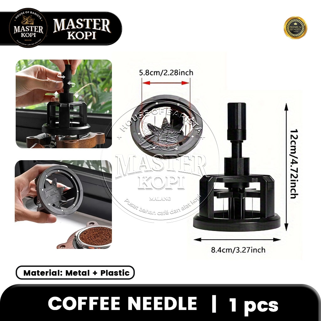 Coffee Needle Manual Espresso Coffee Needle Rotary Magnetic Needle ...