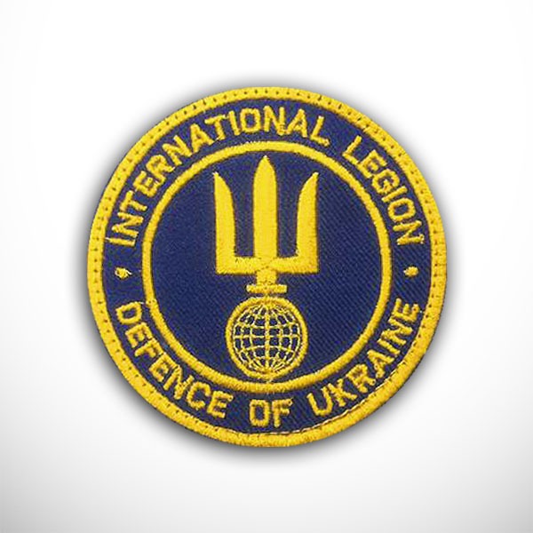 Ukraine International Legion Patch Embroidered Logo Emblem Insignia UA ...
