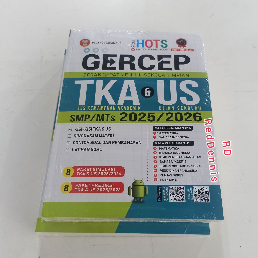 Gercep TKA (Academic Ability Test) SMP/MTs 2025/2026 - Teacher's ...