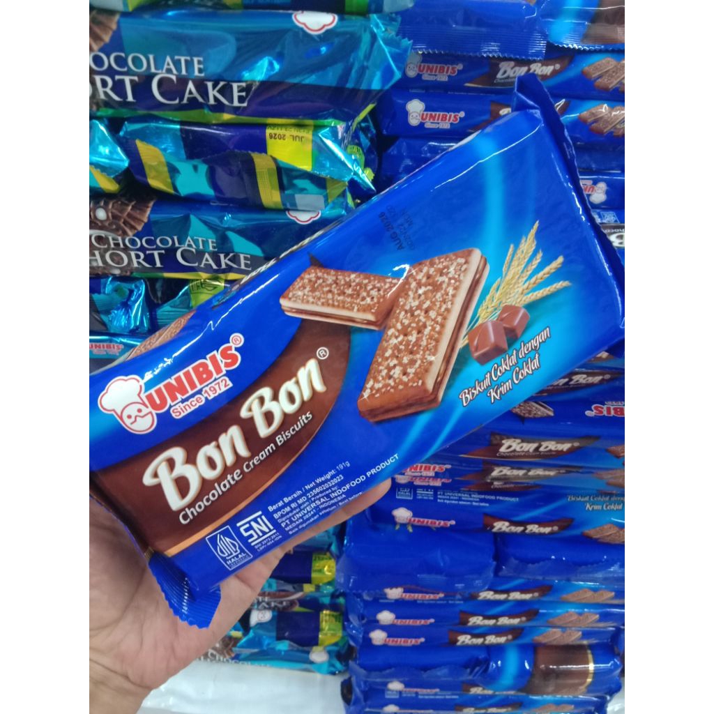 UNIBIS Bon Bon 191g Chocolate Cream Biscuit. | Shopee Malaysia