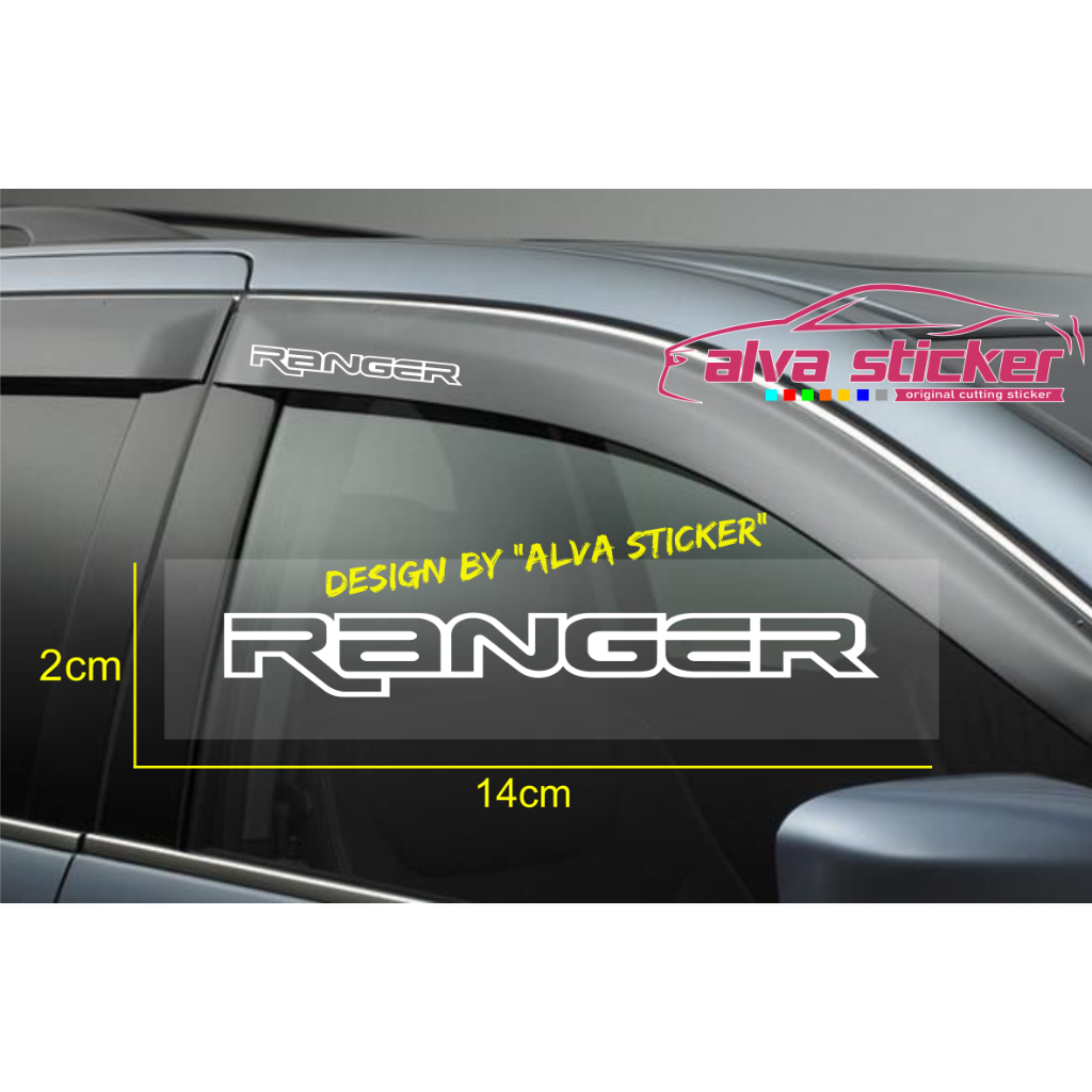 Best ranger sticker, Ford Ranger car water gutter sticker, Ford Ranger ...