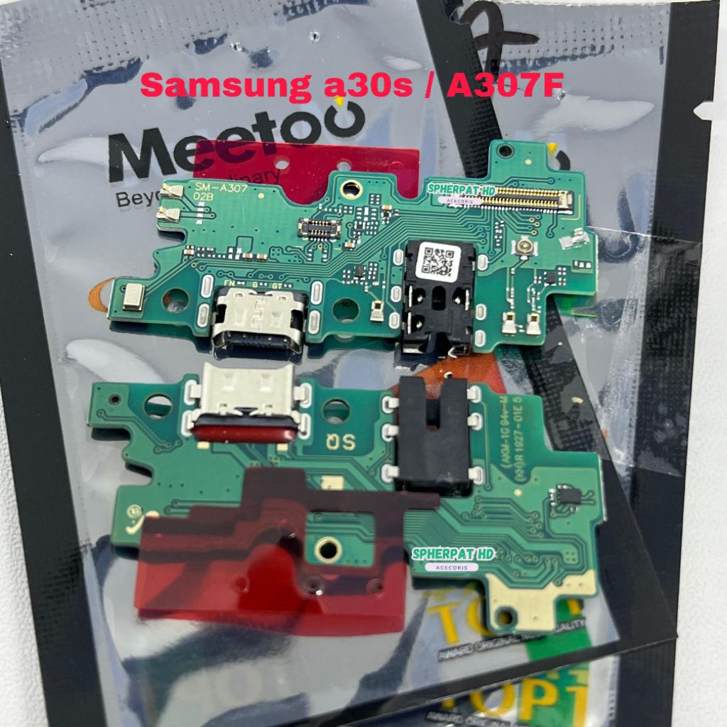 CAS BOARD / CHARGER CONNECTOR SAMSUNG A30S / A307F ORI 1:1 FULL IC ...