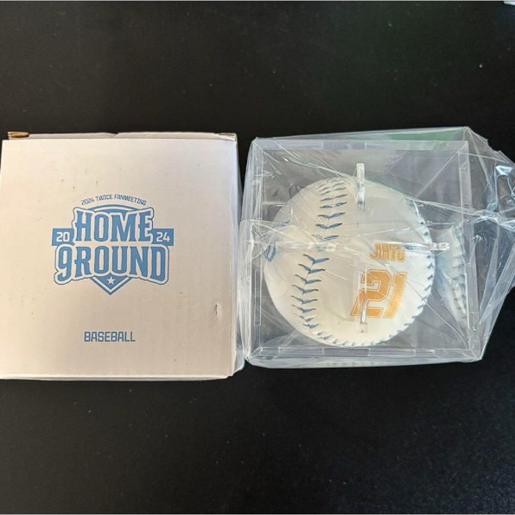 Twice official baseball only home9round jihyo | Shopee Malaysia