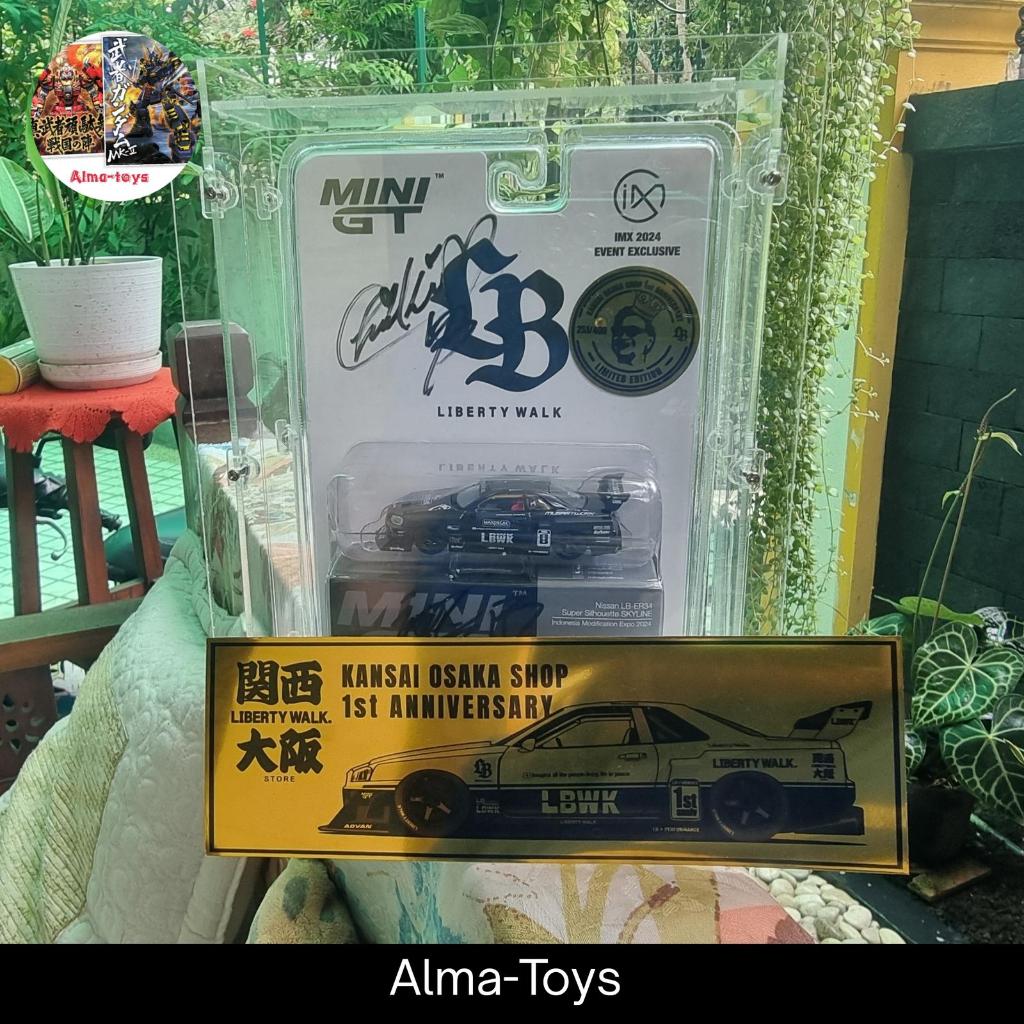 Mini GT LBWK ER34 - Exclusive 1st Anniversary OSAKA LBWK store Signed ...