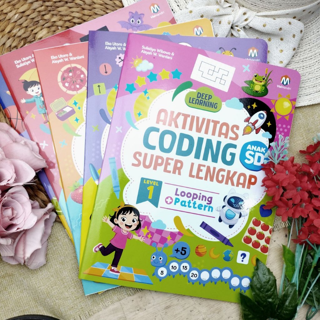 Children's Book Activity Coding Super Complete Deep Learning Elementary ...