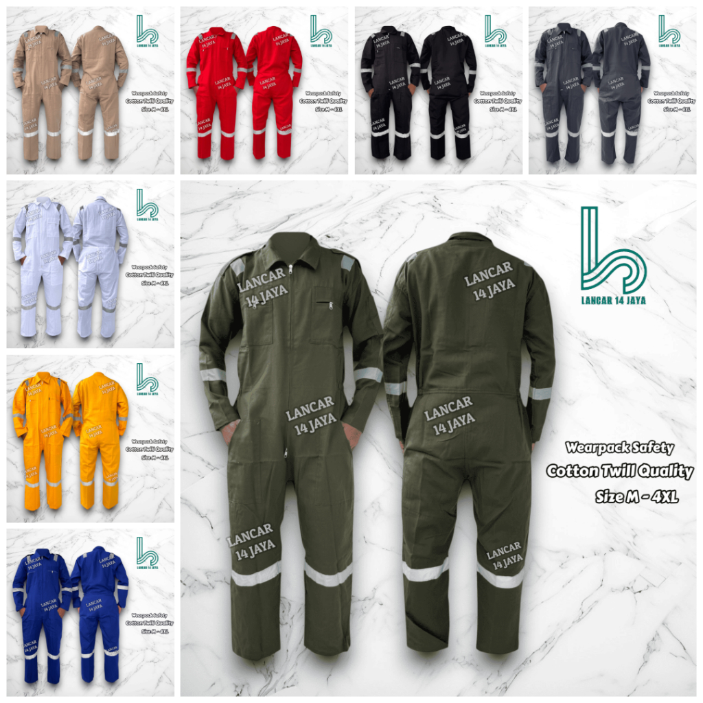 Katelpak/ Wearpack/ Coverall/ Overall Office Clothes | Shopee Malaysia