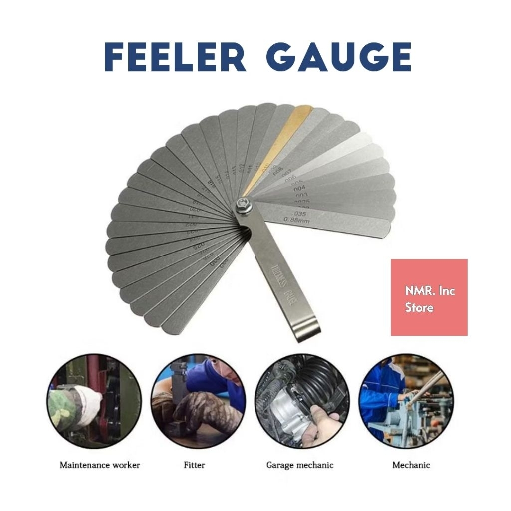 Feeler Gauge 32 & 13 Blade Valve Adjustment Gap Gauge, Fuller Fun Valve ...