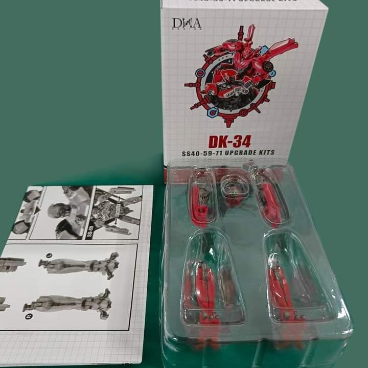 Dna design DK-34 DK34 SS40 SS59 SS71 transformers studio series add on ...