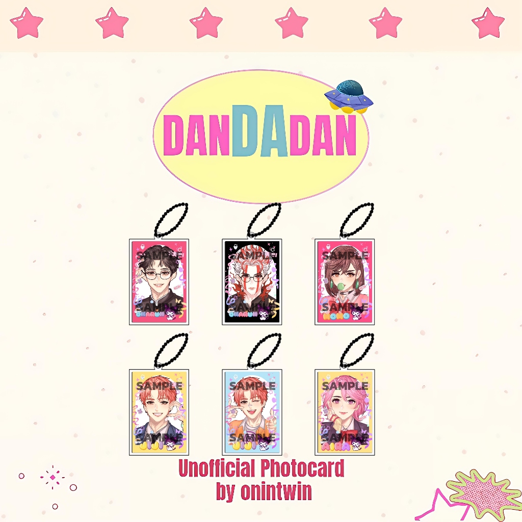 GANTUNGAN Dandadan Keychain fanart by onintwin / Dandadan Keychain by ...