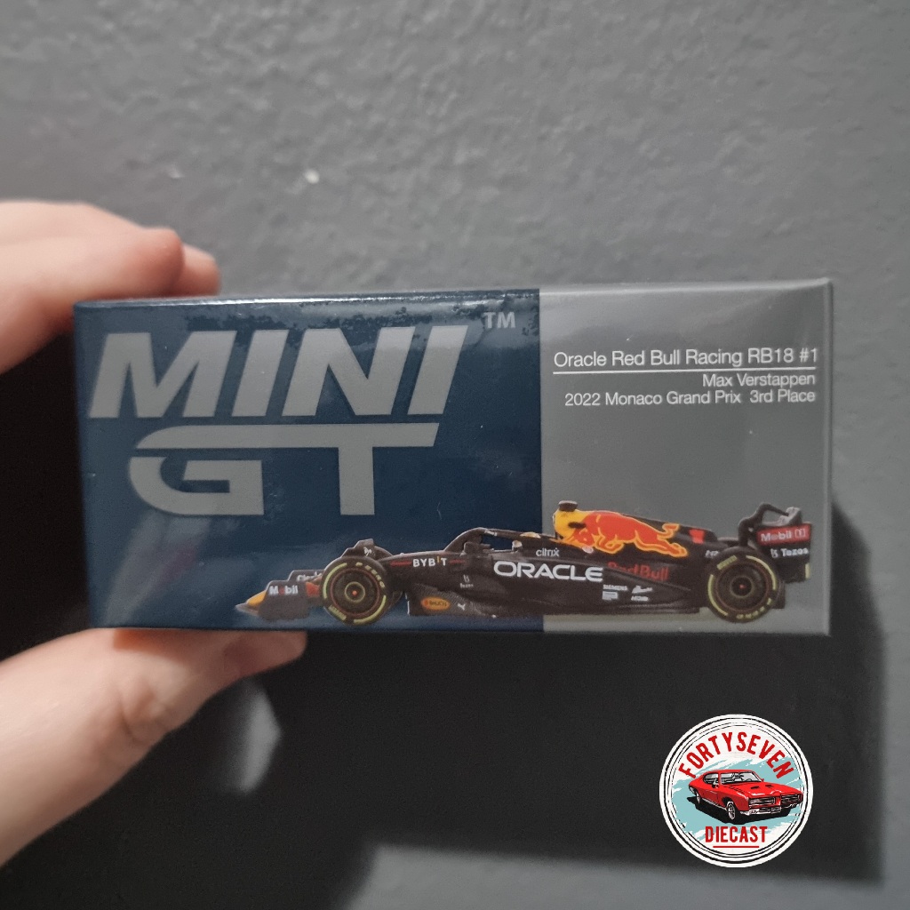 Mini GT mgt minigt 550 Oracle Red Bull Racing RB18 1 Max Verstappen ...