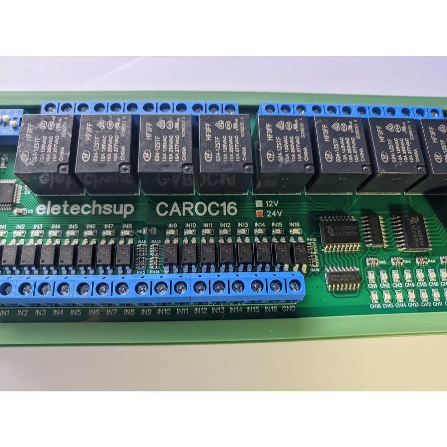 DC 12V/24V 4-16CH DI-DO CAN FIELDBUS RELAY MODULE RS485 MODBUS RTU PLC ...