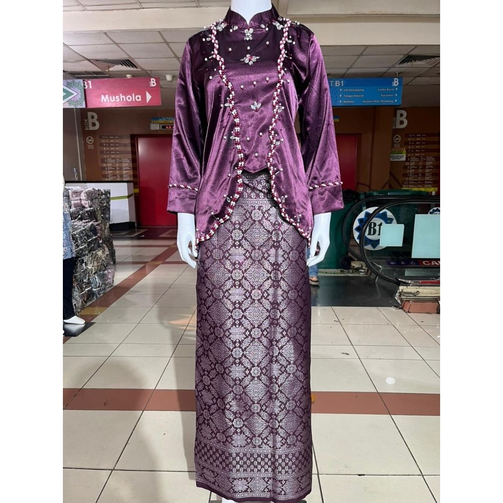 BAJU KURUNG MSKAH SET/BRIDEAL KEBAYA/SHORT KEBAYA SET/GRADUATION KEBAYA ...