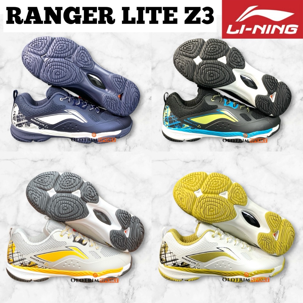Original LINING RANGER LITE Z3 Z 3 Badminton Shoes | Shopee Malaysia