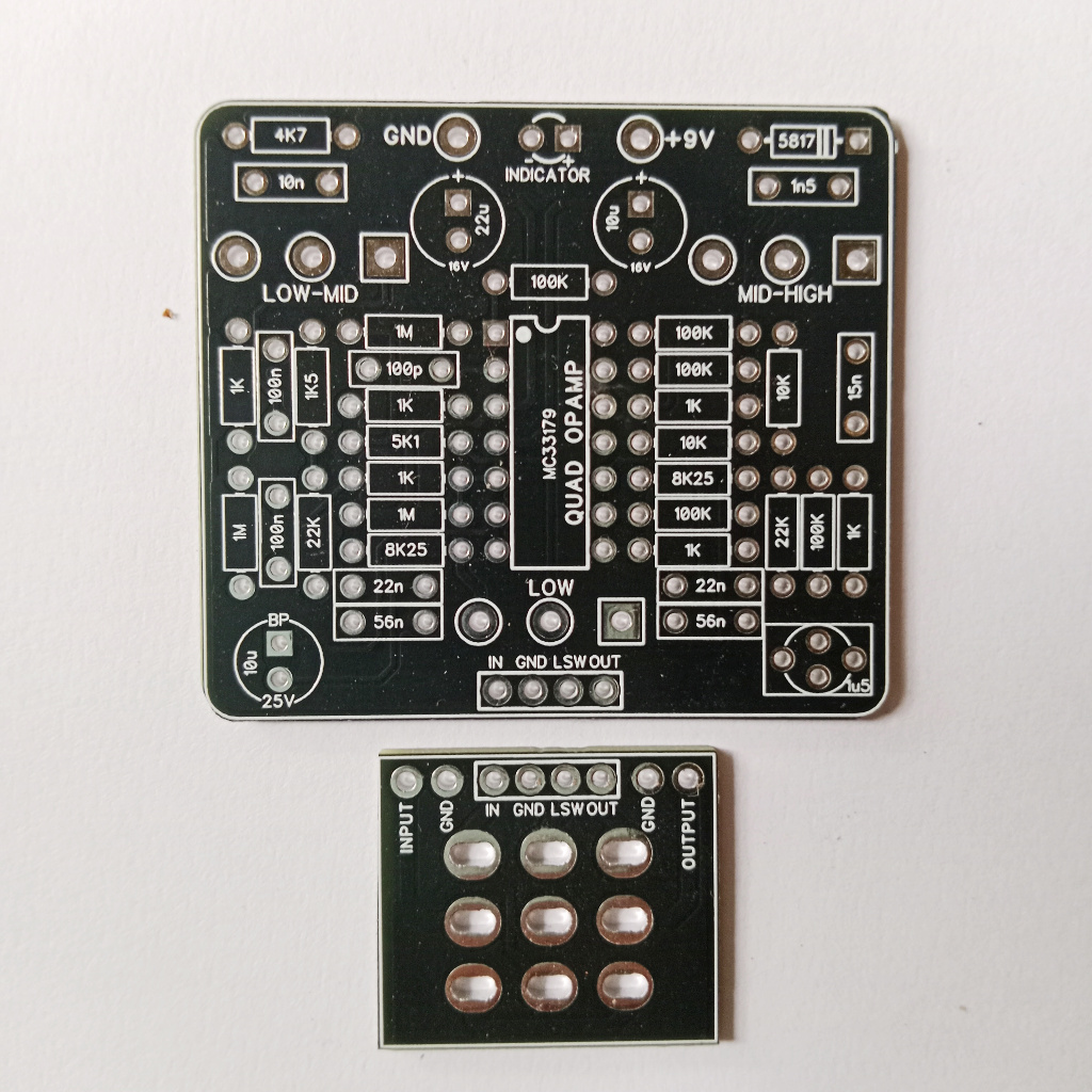 T-Audio PCBFX-208 Based on Darkglass Tone Capsule Guitar Bass Effect ...