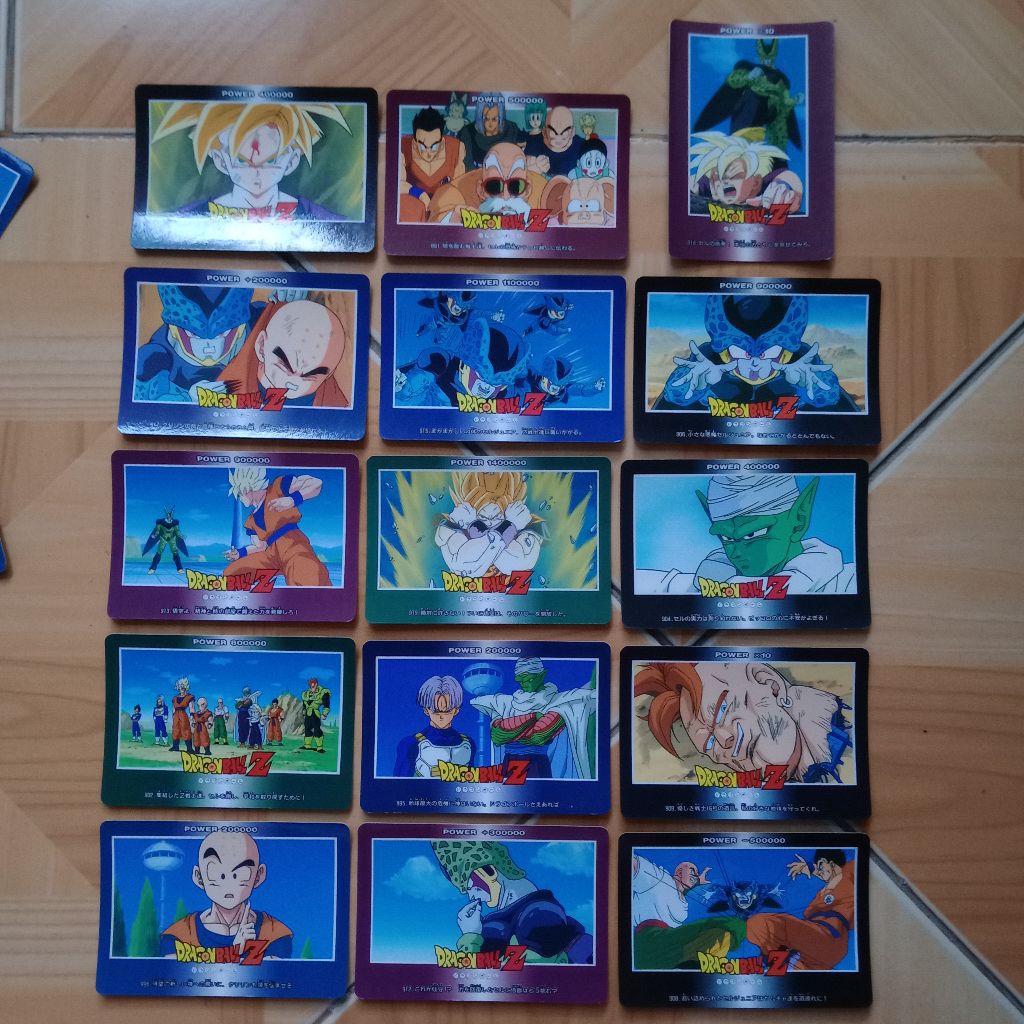 Dragon ball PP card part 21 vintage 1993 Bandai original Japan | Shopee ...