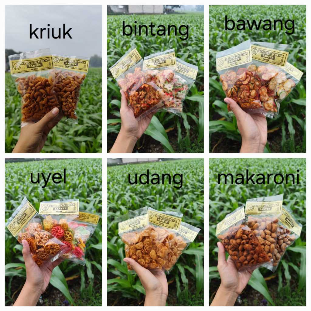 (GET 5) SEBLAK BANTET CRACKERS ECONOMIC PACKAGING 5 PCS | Shopee Malaysia
