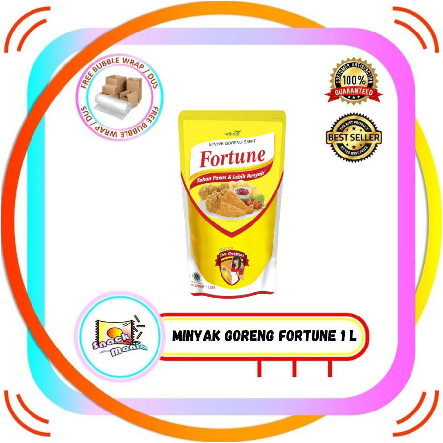 Fortune Cooking Oil Pouch ~ 1 Liter | Shopee Malaysia