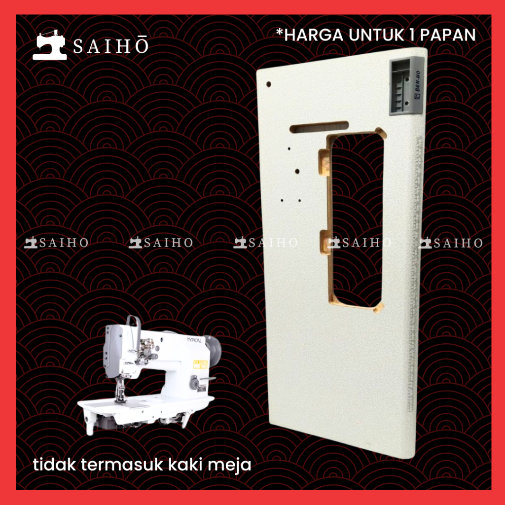 MESIN Imported Table Board 2 Needle Walkingfoot Sewing Machine (WITHOUT ...