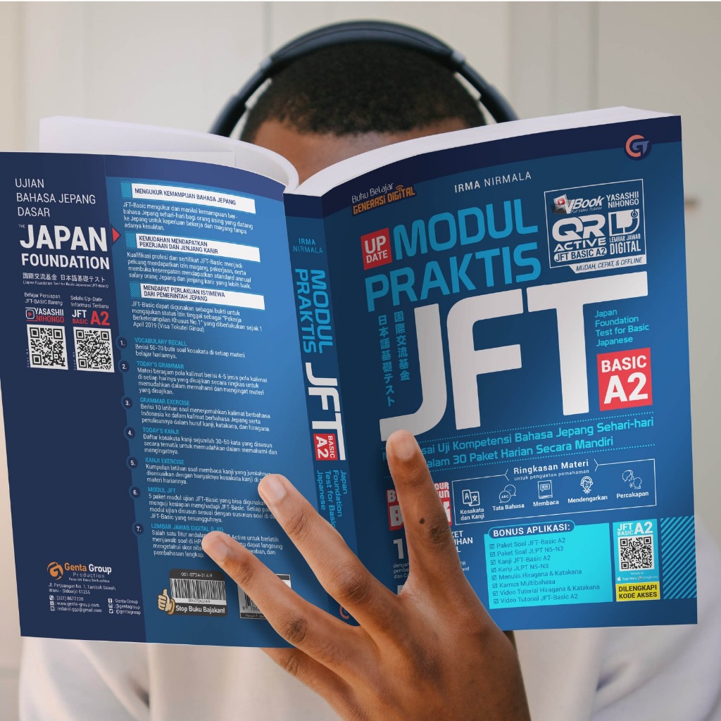 Japanese Language Book: JFT Basic A2 UPDATE Practical Module by Irma ...