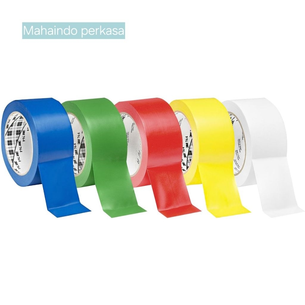 3M 764 Floor Marking Tape Vinyl Floor Duct Tape 2 inch x 33 mtr ...