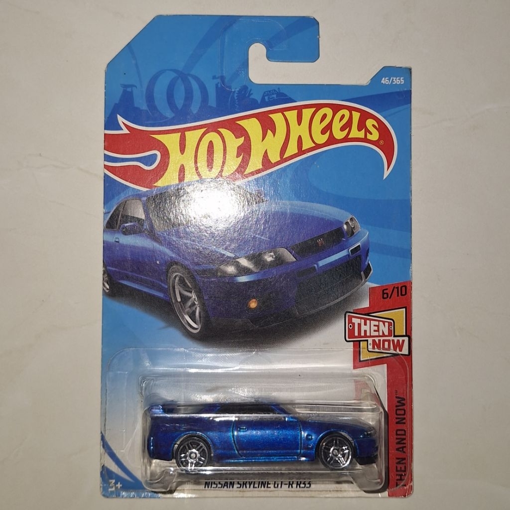 Regular Hot Wheels Nissan Skyline R33 Blue | Hotwheels JDM Car Then and Now | Shopee Malaysia
