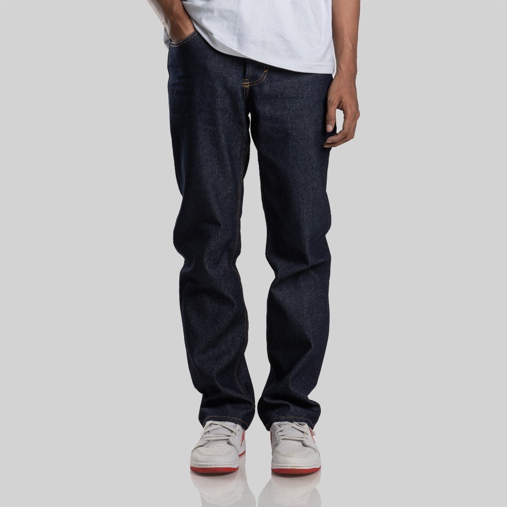 Otsky X Cavier Denim Raw Python Regular Fit Men's Jeans | Shopee Malaysia