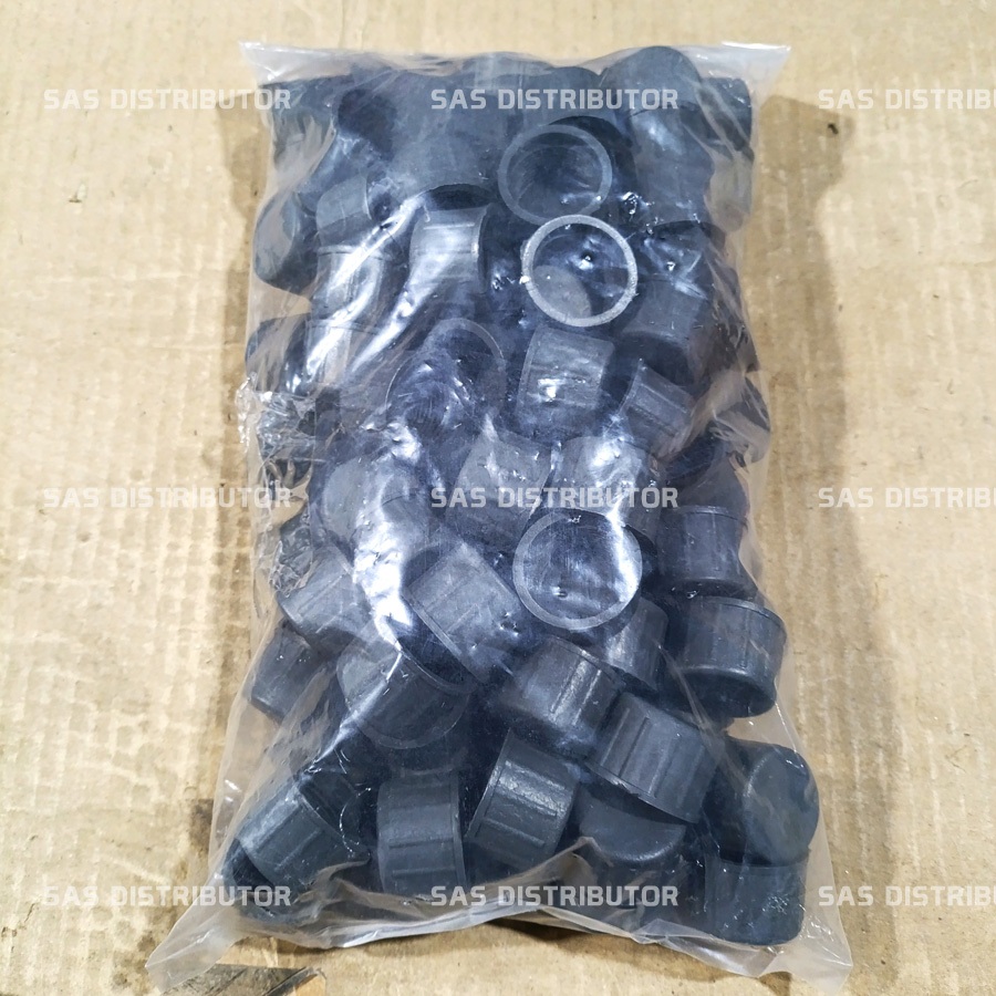 (100 Pcs) 1" inch PVC Hard Thread Dop / 1 inch Drat Dop / 1" Pipe Cap ...