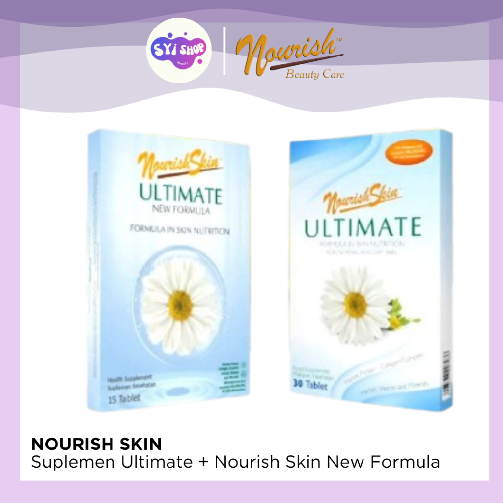 Nourish Skin Ultimate + Nourish Skin New Formula - Bright, Healthy ...
