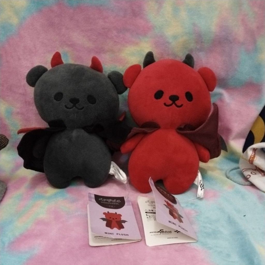 NEW Halloween Fukuya BearDevil Plush Complete Set 18cm (Hongkong Exclusive) | Shopee Malaysia