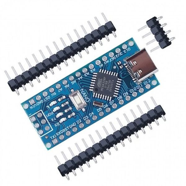 Arduino Nano V3.0 CH340 Type-C ATMEGA328P | Shopee Malaysia