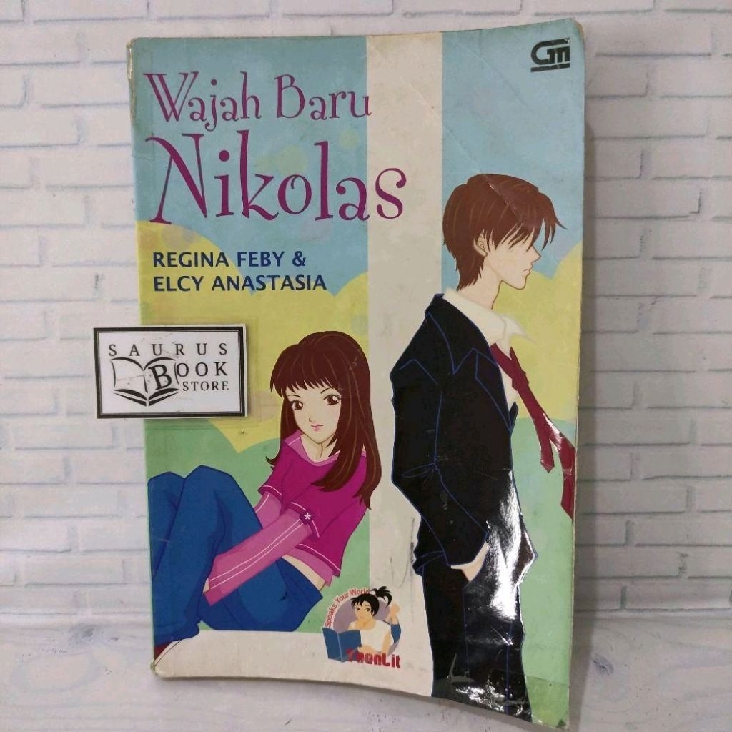 (ORIGINAL) Nikolas New Face Novel Book (Regina Feby & Elcy Anastasia ...