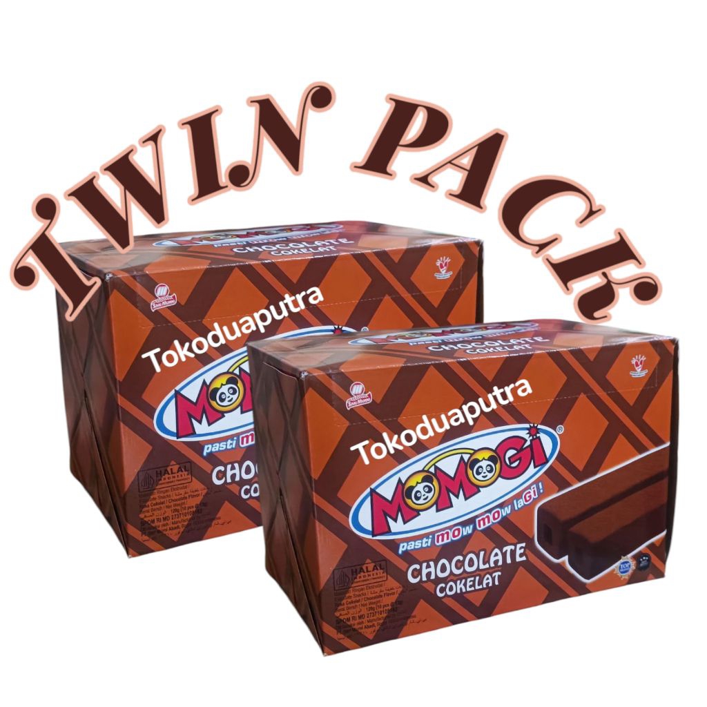 Chocolate Momogi 2 Boxes (Twin pack) | Shopee Malaysia