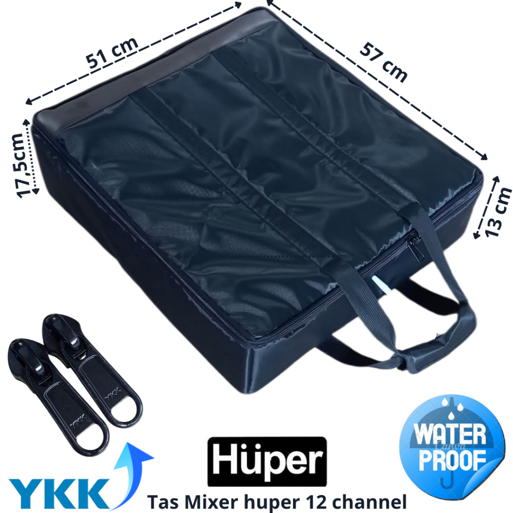 Huper 12 Chanel Waterproof Triple Layer Foam Mixer Bag, No. 8 Super ...