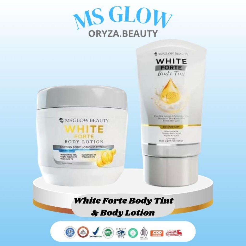 MS GLOW - BODY LOTION FORTE SERIES - 100% ORIGINAL | Shopee Malaysia