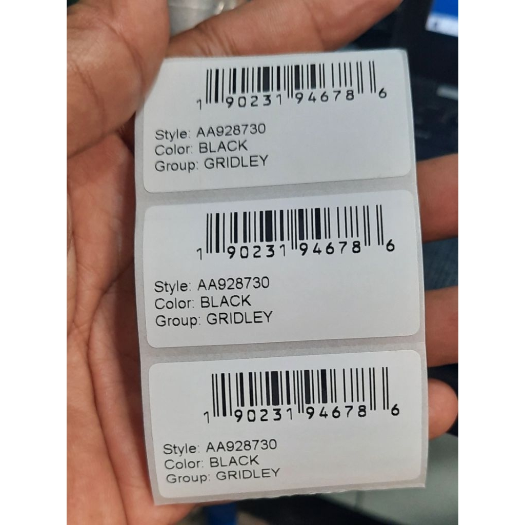 Print QR Code Semicoat Barcode Sticker Labels 60x30 mm | Shopee Malaysia
