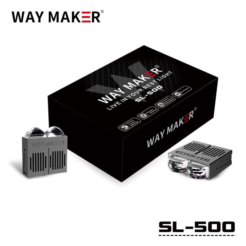 MATA Mini Projector Mini Laser UPS Way Maker 2 Eyes Slim SL500 40 Watt ...