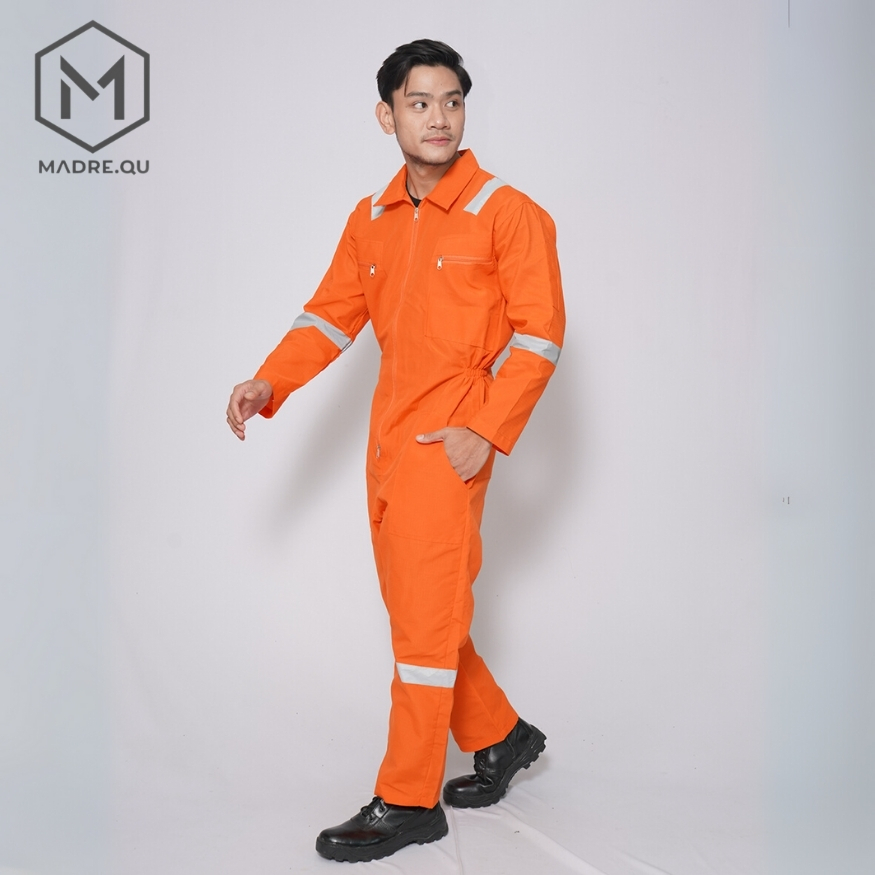 Katelpak Safety Ripstop Overall Orange Work Suit – Field Safety Uniform ...