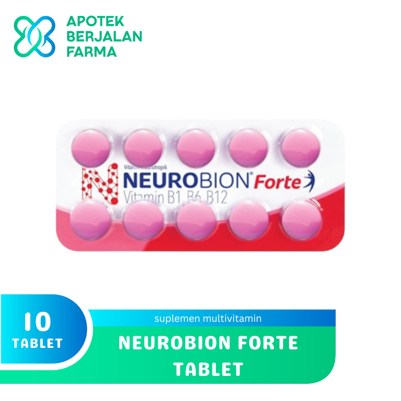 Neurobion FORTE 5000 mcg 10 tablet - Nerve Health Supplement | Shopee ...