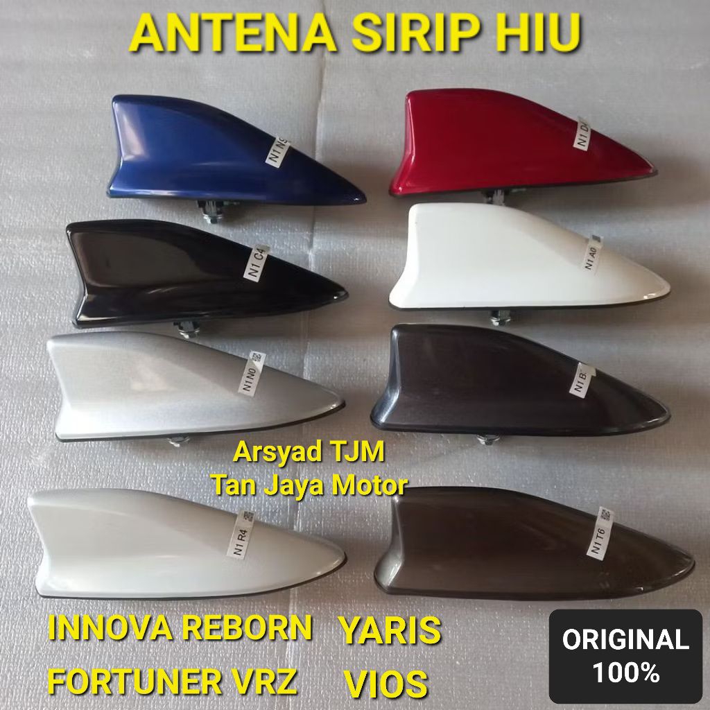 Original INNOVA REBORN, FORTUNER VRZ, NEW YARIS, NEW VIOS, SIENTA Shark ...