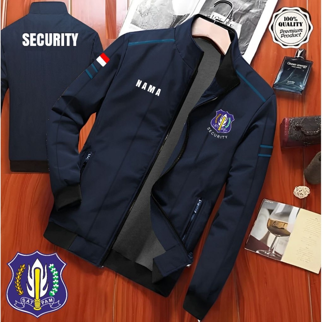 SECURITY JACKET FOR SAFETY OFFICER | REVERSIBLE JACKET | Shopee Malaysia