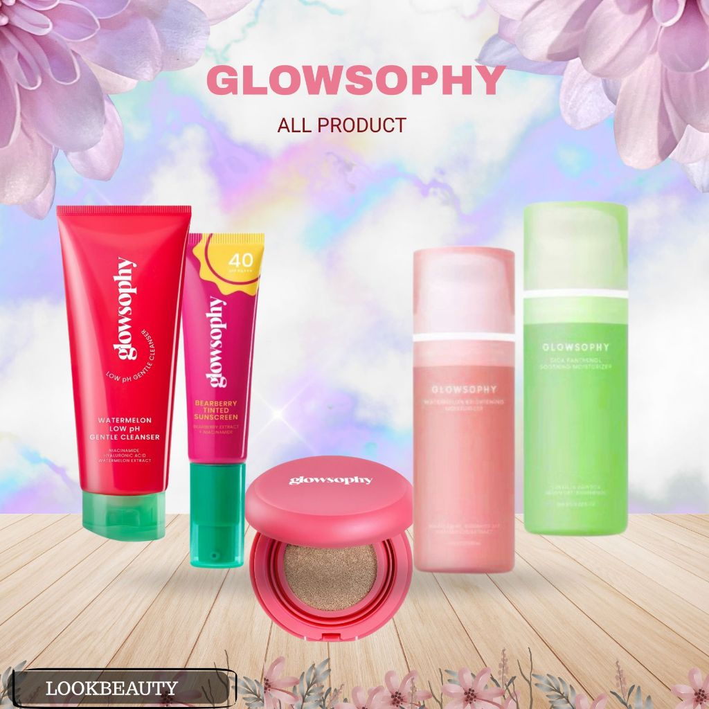 GLOWSOPHY SKINCARE/MOISTURAIZER/FACIAL WASH/TINTED SUNSCREEN/SERUM CUSHION BPOM | Shopee Malaysia