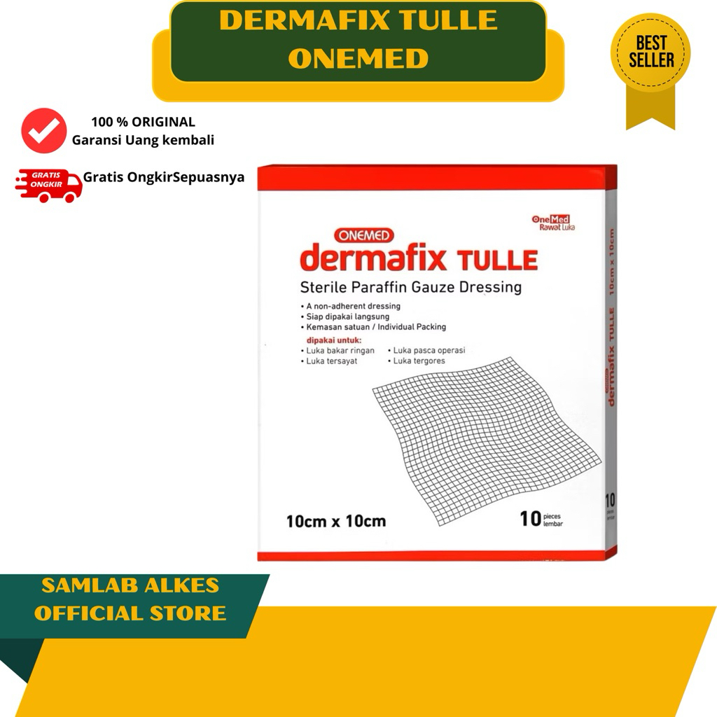 Dermafix Tulle 10 x 10 Cm Box of 10 Pcs | Shopee Malaysia