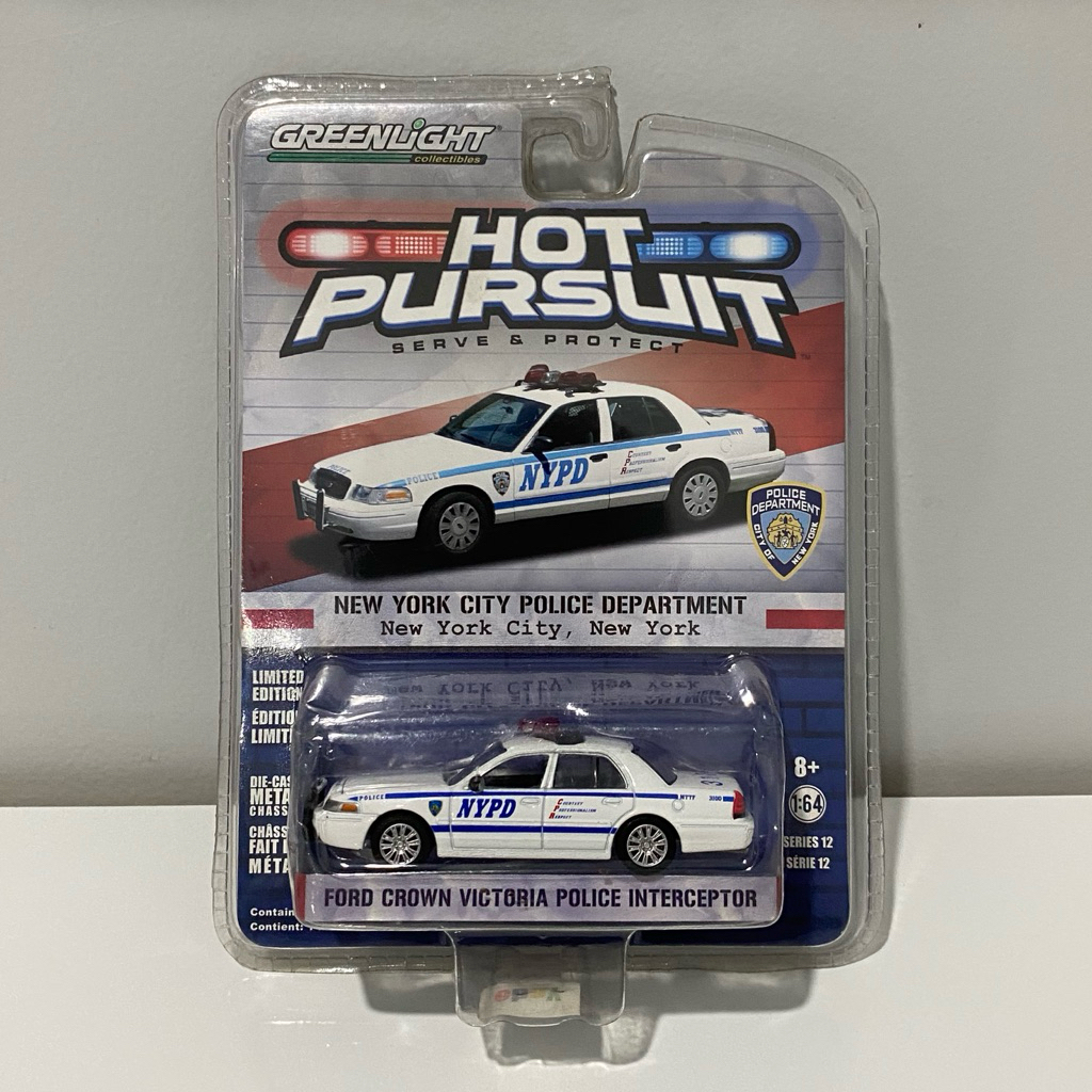 GREENLIGHT Hot Pursuit Ford Crown Victoria Police Interceptor ...