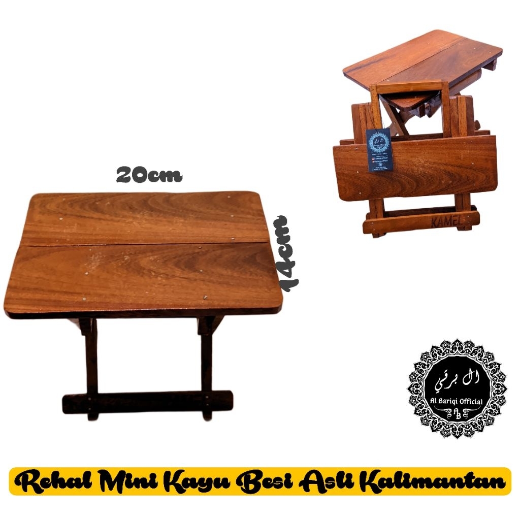 Rehal Mini Iron Wood Size 20cm Width Fits In Bag / Iron Wood Folding ...