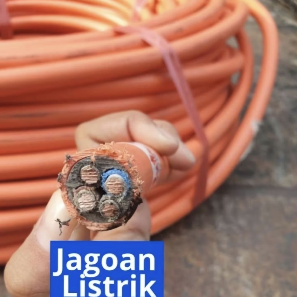 FRC Cable 4x6 Metal 4 x 6 mm2 N2XY 4x6 mm 4x6mm KMI N2XY Fire Resistant ...