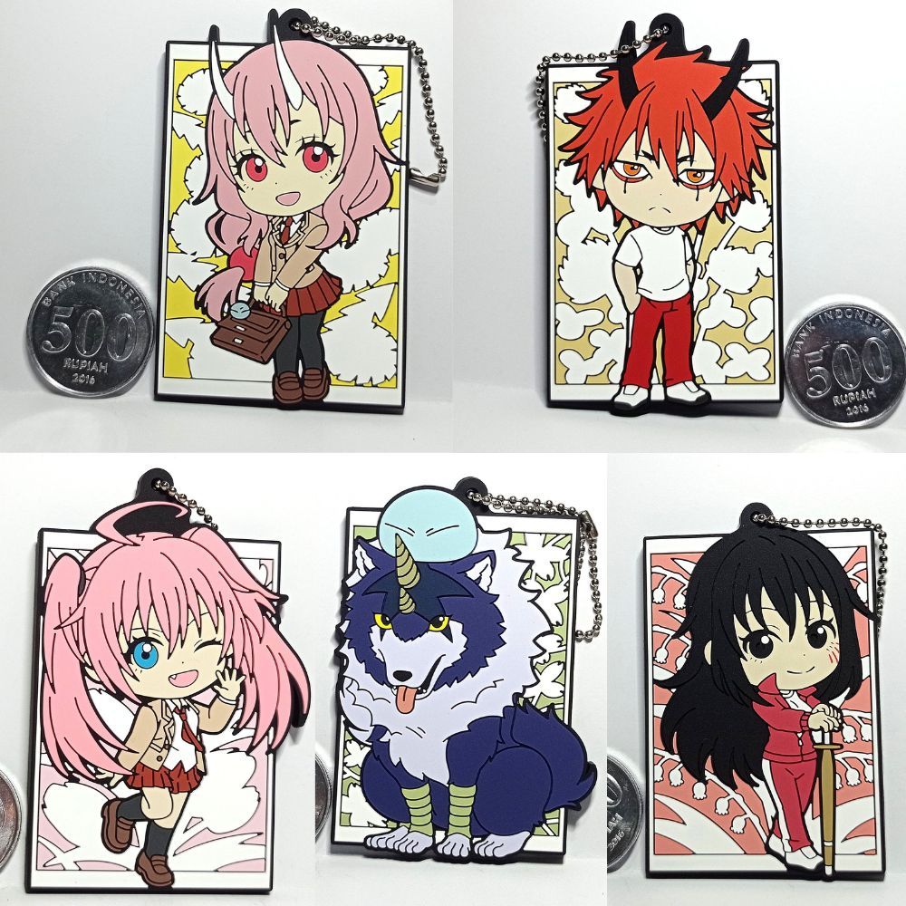 Ichiban Kuji x Tensura / Tensei Shitara Slime Datta Ken Private Tempest Academy II Rubber Charm ...